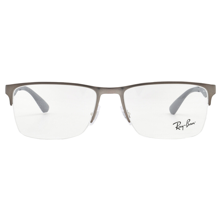 Ray-Ban Optics Demo Rectangular Unisex Eyeglasses RB6335 2855 54 ...