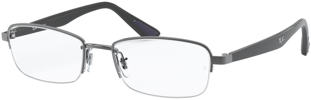 Ray-Ban Demo Rectangular Unisex Eyeglasses RX6460I 3092 53 ...