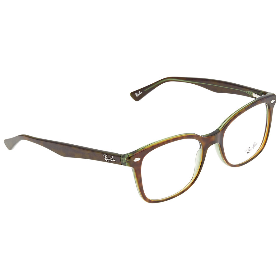 Ray-Ban Demo Square Unisex Eyeglasses 0RX5285 2383 53 0RX5285 2383 53 ...