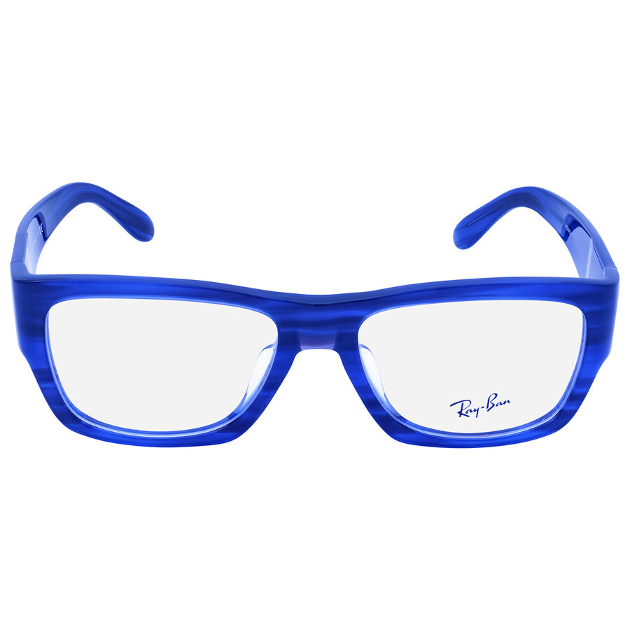 Ray-Ban Demo Square Unisex Eyeglasses RX5487F 8053 54 8056597429429 ...