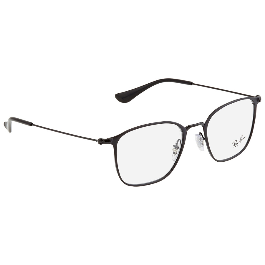 Ray-Ban Demo Square Unisex Eyeglasses RX6466 2904 49 8056597360227 ...