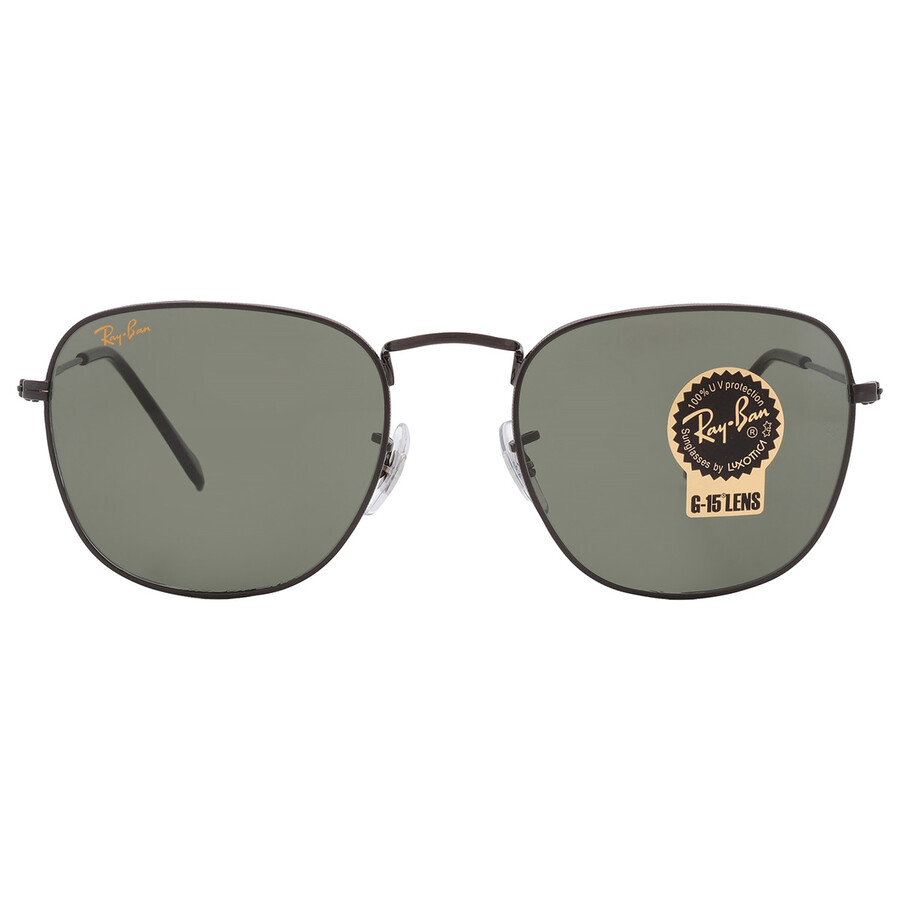 Ray-Ban Frank Green Classic G-15 Square Unisex Sunglasses RB3857 919931 ...