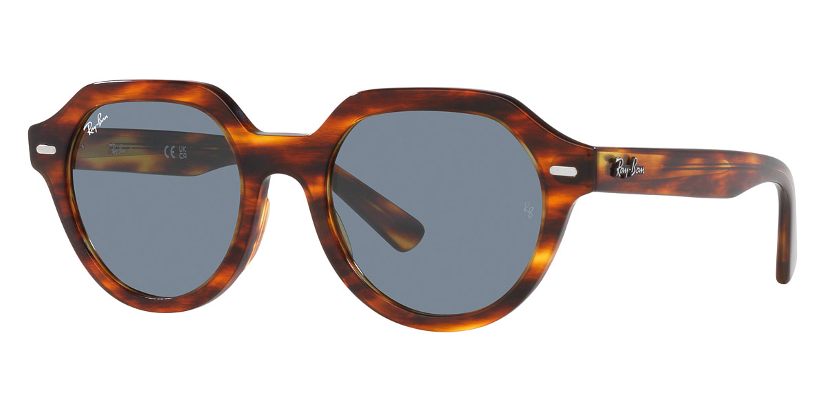 Ray-Ban GINA Blue Square Unisex Sunglasses RB4399 954/62 51 ...