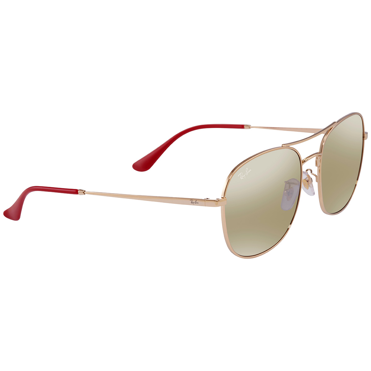 Ray-Ban Gold Square Men's Sunglasses 0RB3613D92005A5 8056597209830 ...