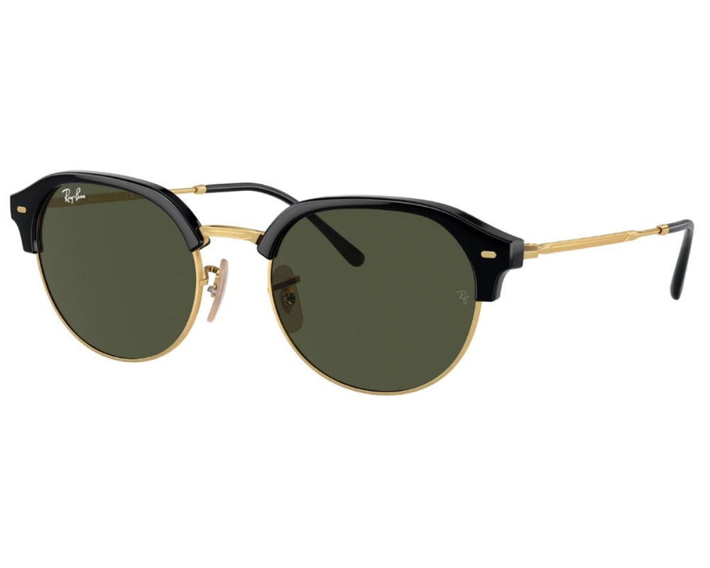Ray-Ban Green Irregular Unisex Sunglasses RB4429 601/31 55 ...