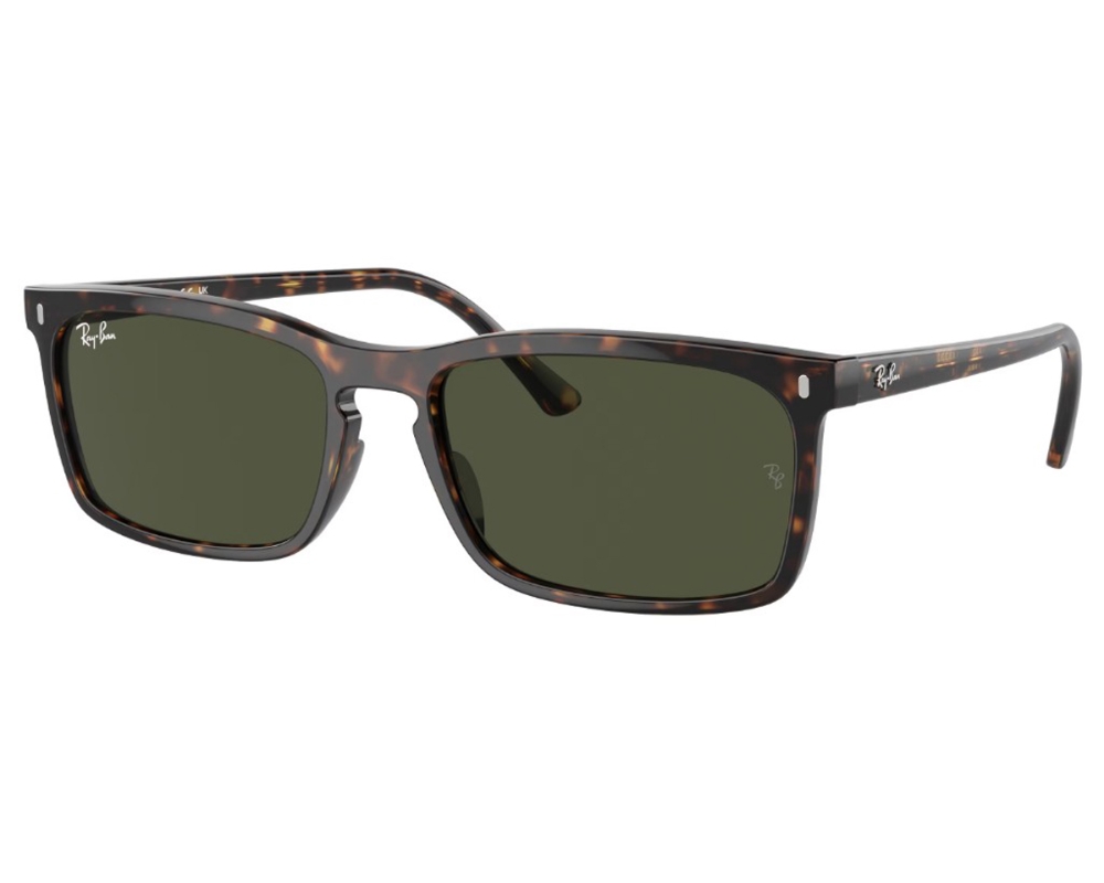 Ray-Ban Green Rectangular Unisex Sunglasses RB4435 902/31 59 ...