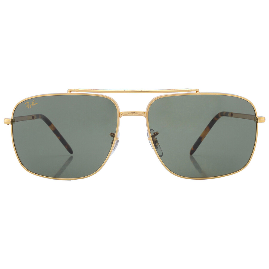 Ray-Ban Green Square Unisex Sunglasses RB3796 919631 62 8056597837002 ...