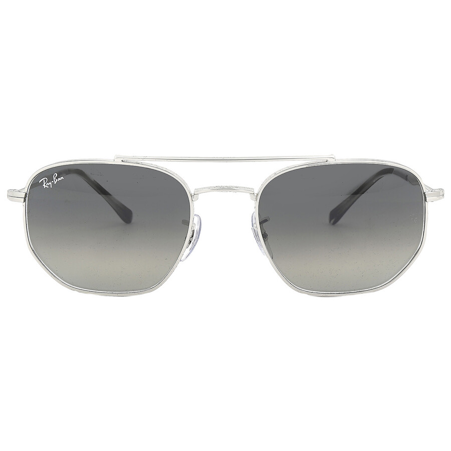Ray-Ban Grey Gradient Irregular Unisex Sunglasses RB3707 003/71 54 ...