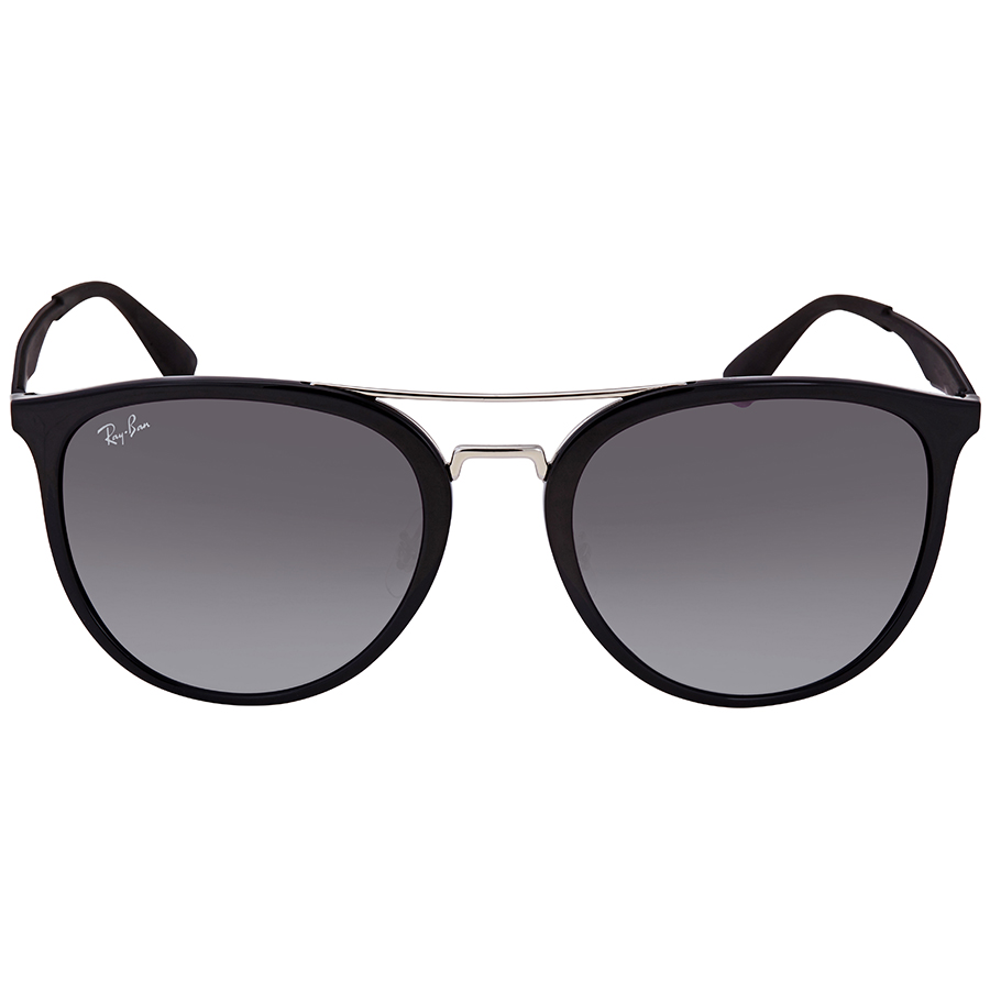 Ray-Ban Grey Gradient Round Men's Sunglasses RB4285 601/8G 55 ...