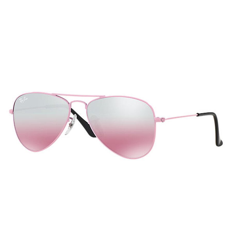 Ray-Ban Junior Pink Gradient Aviator Sunglasses RB9506S 211/7E52 ...