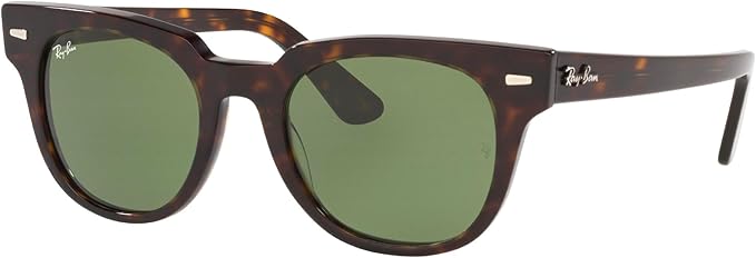 Ray-Ban Meteor Classic Green Square Unisex Sunglasses RB2168 902/14 50 ...
