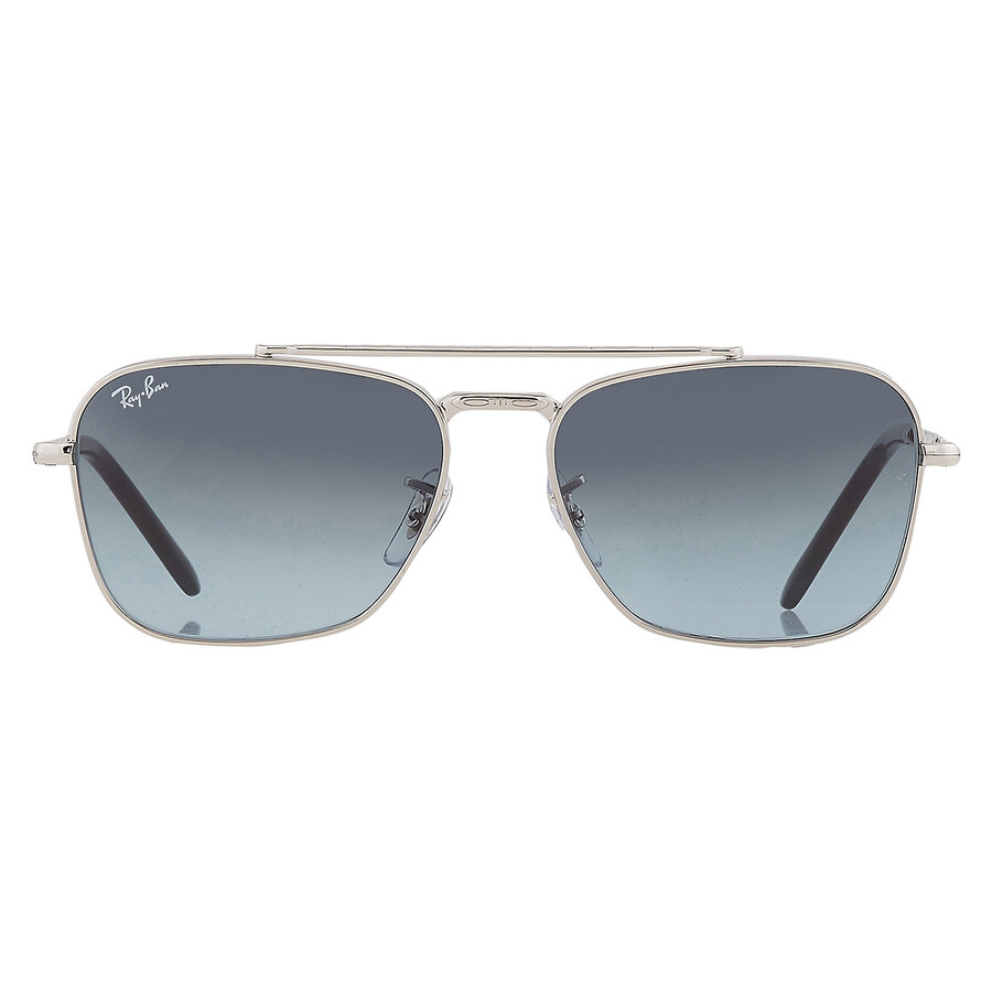 Ray-Ban New Caravan Blue Grey Gradient Square Unisex Sunglasses RB3636 ...