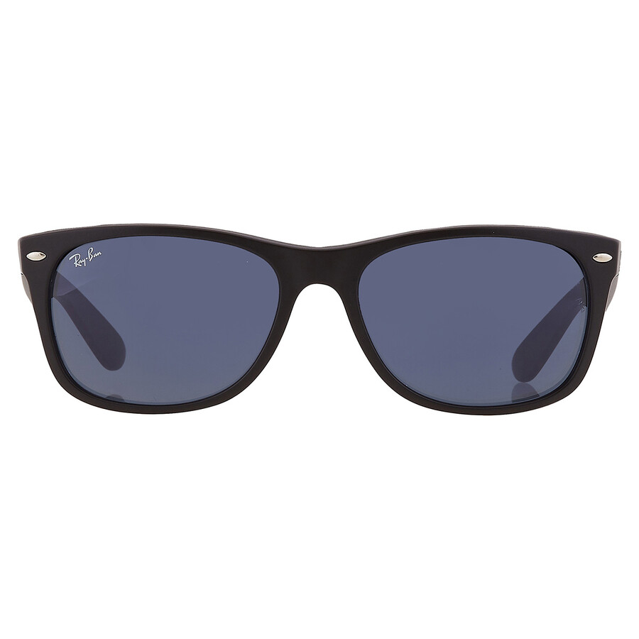 Ray-Ban New Wayfarer Blue Square Unisex Sunglasses RB2132 622/R5 58 ...