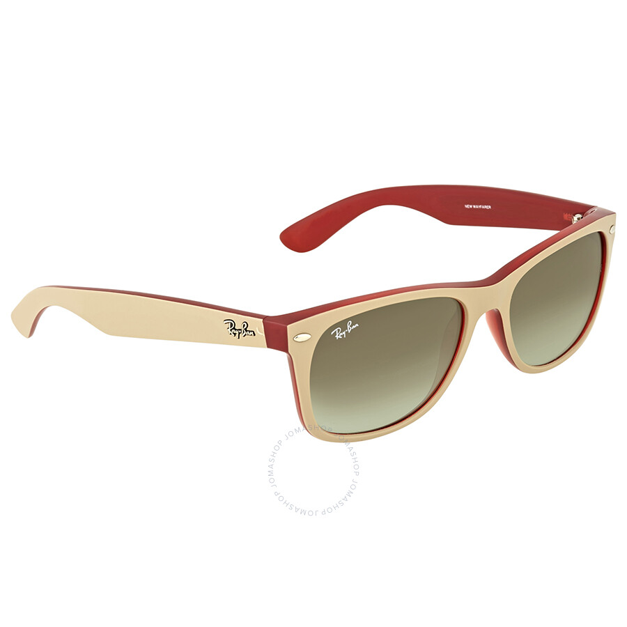 Ray Ban New Wayfarer Color Mix Green Gradient Sunglasses - Wayfarer ...