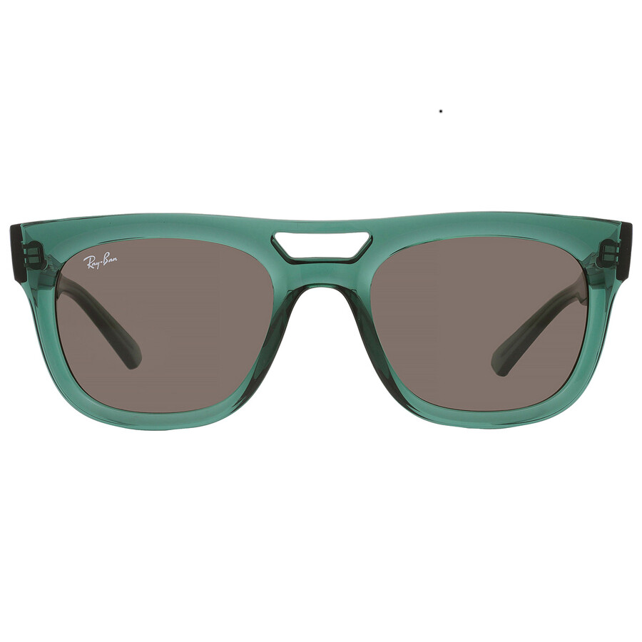 Ray-Ban Phil Bio-Based Brown Square Unisex Sunglasses RB4426 6681/3 54 ...