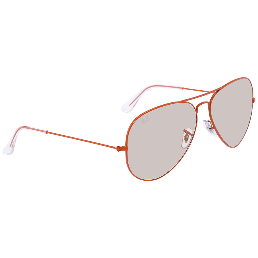 Ray-Ban Photo Evolve Brown /Grey Aviator Ladies Sunglasses RB3025 ...