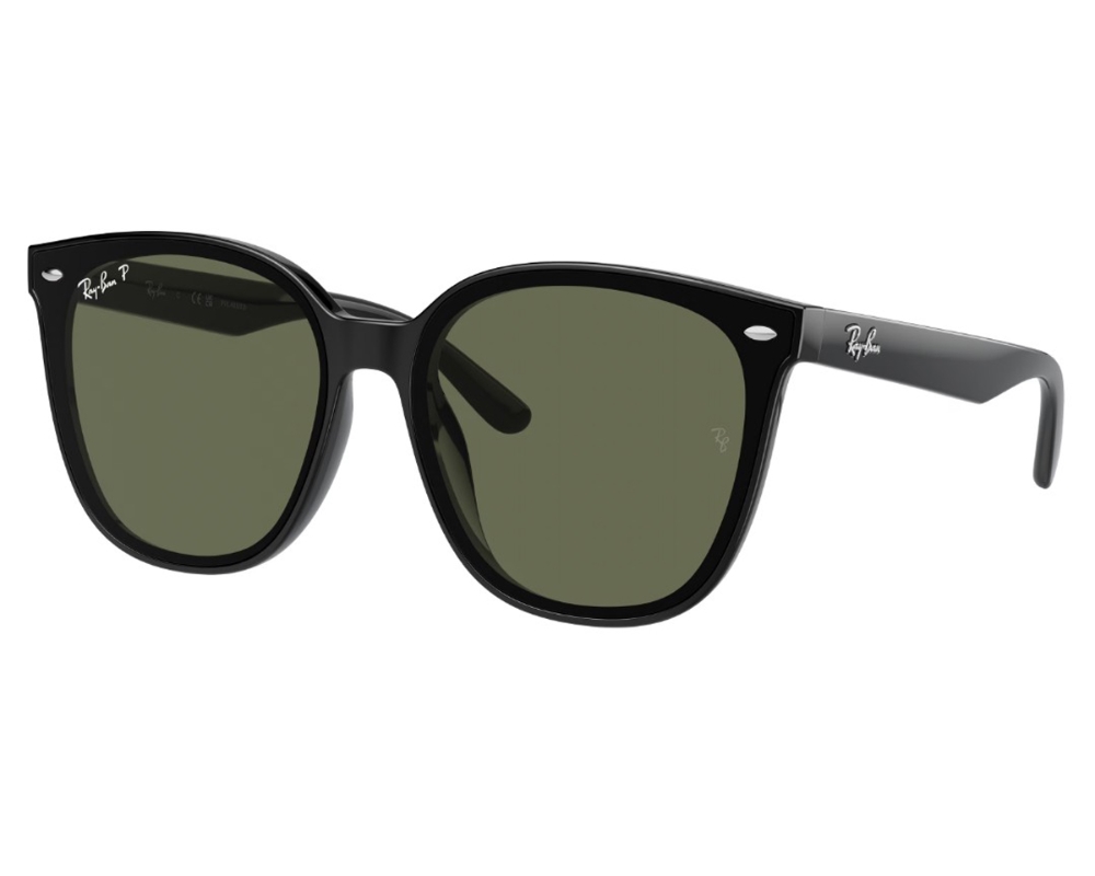 Ray-Ban Polarized Dark Green Sport Unisex Sunglasses RB4423D 601/9A 66 ...