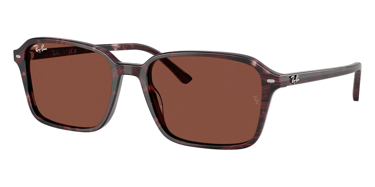 Ray-Ban RAIMOND Red Square Unisex Sunglasses RB2231F 1416C5 56 ...
