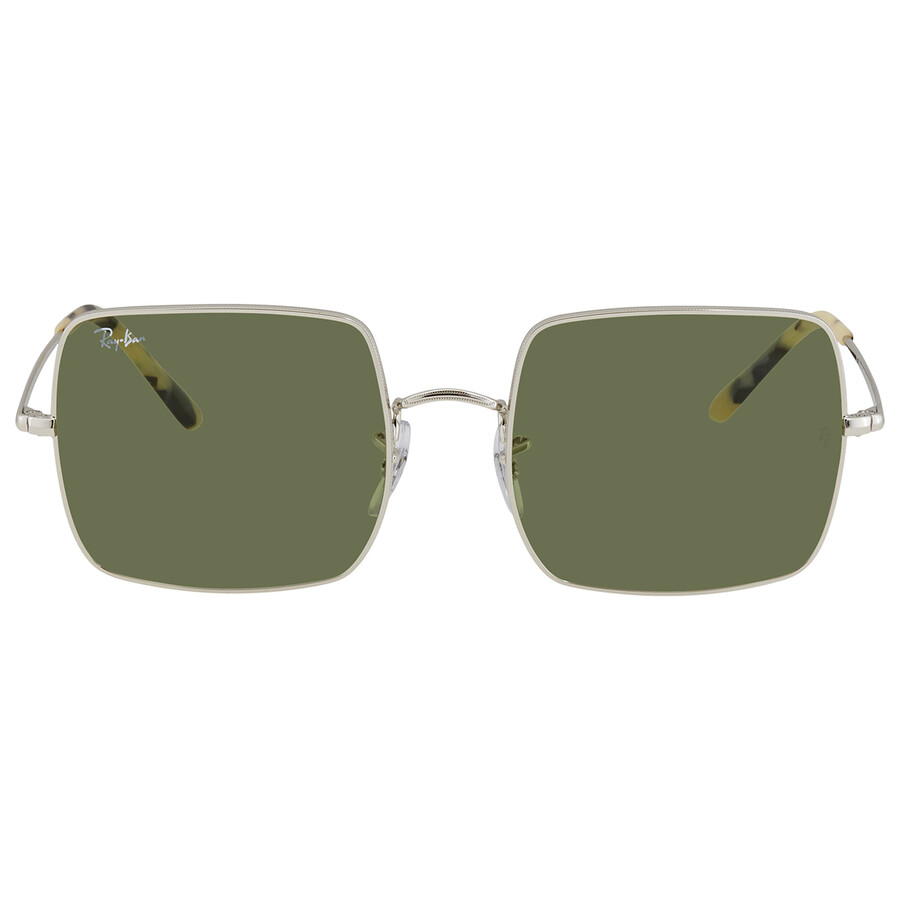 Ray-Ban Square 1971 Classic Green Unisex Sunglasses RB1971 91974E 54 ...