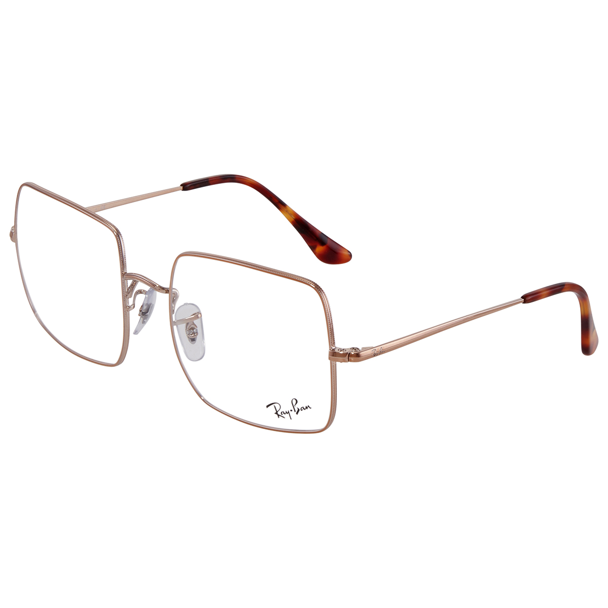 Ray-Ban Transparent Square Ladies Eyeglasses 0RX1971V 2943 54 ...