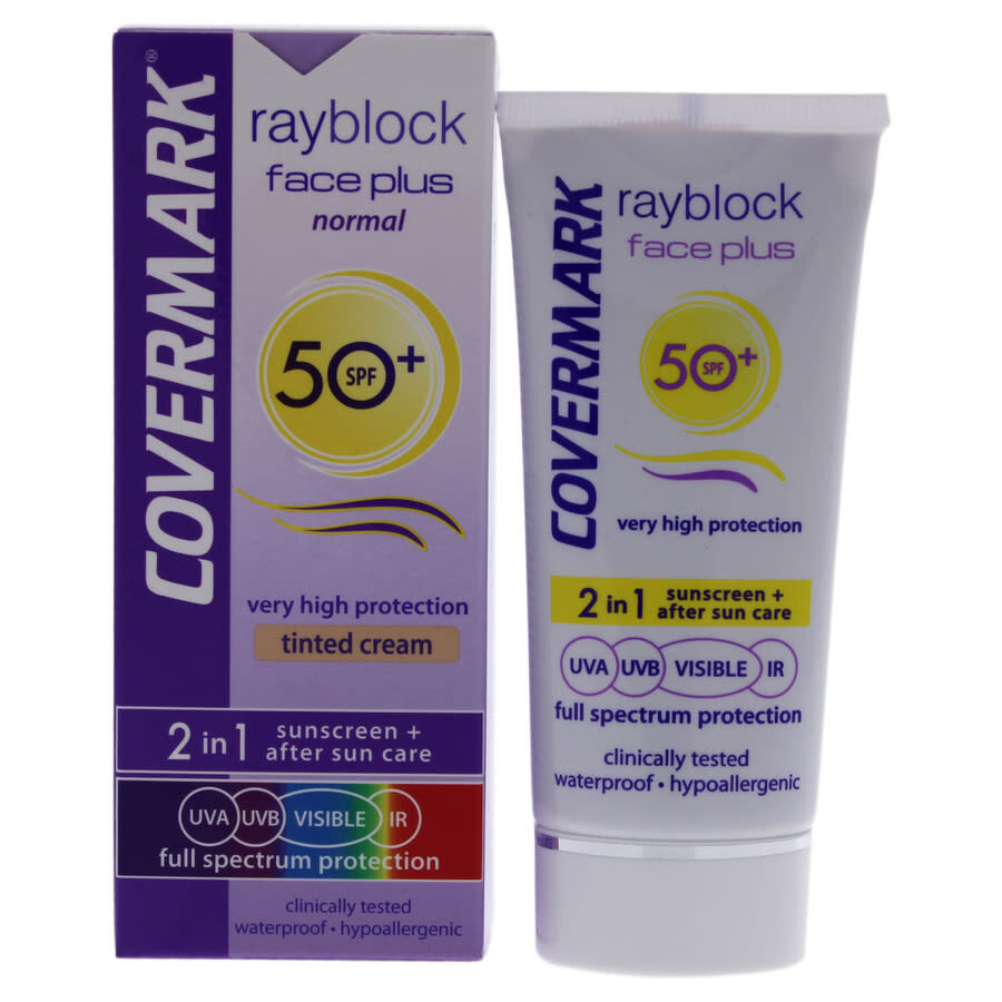 Covermark Rayblock Face Plus Tinted Cream 2-in-1 Waterproof SPF50 ...