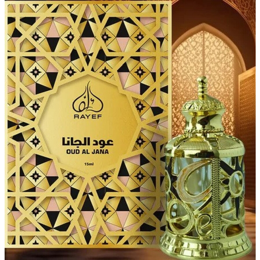 Rayef Oud Al Jana 0.5 oz Concentrated Perfume Oil 6291107679334 ...