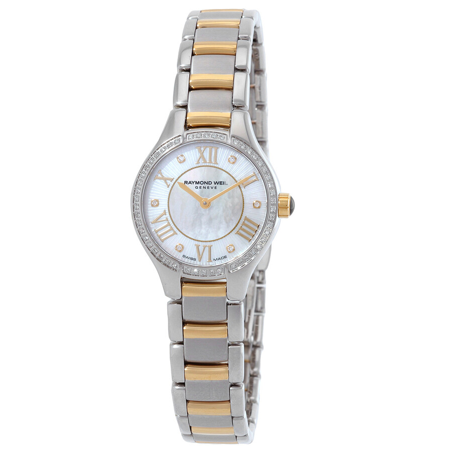 Raymond Weil Noemia Quartz Diamond Ladies Watch 5124-S2P-00966 ...