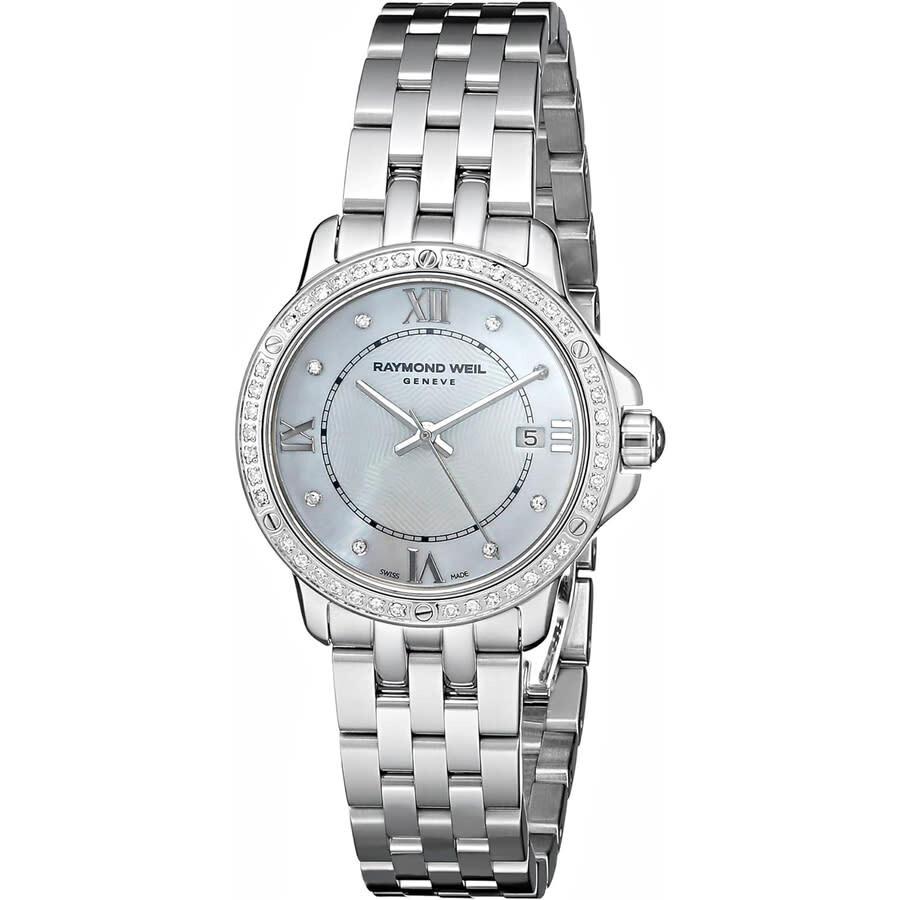 Raymond Weil Tango Quartz White Dial Ladies Watch 5391-STS-0095 ...