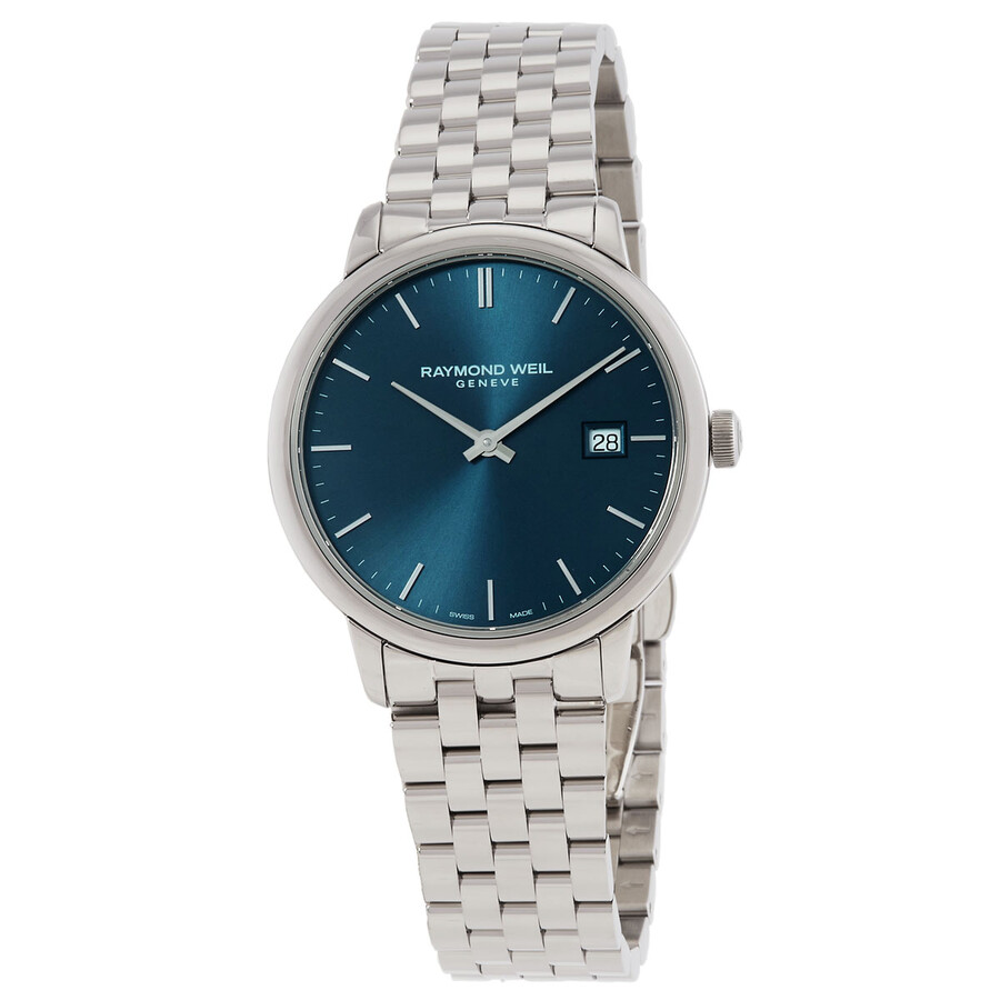 Raymond Weil Toccata Quartz Blue Dial Men's Watch 5485-ST-50001 ...