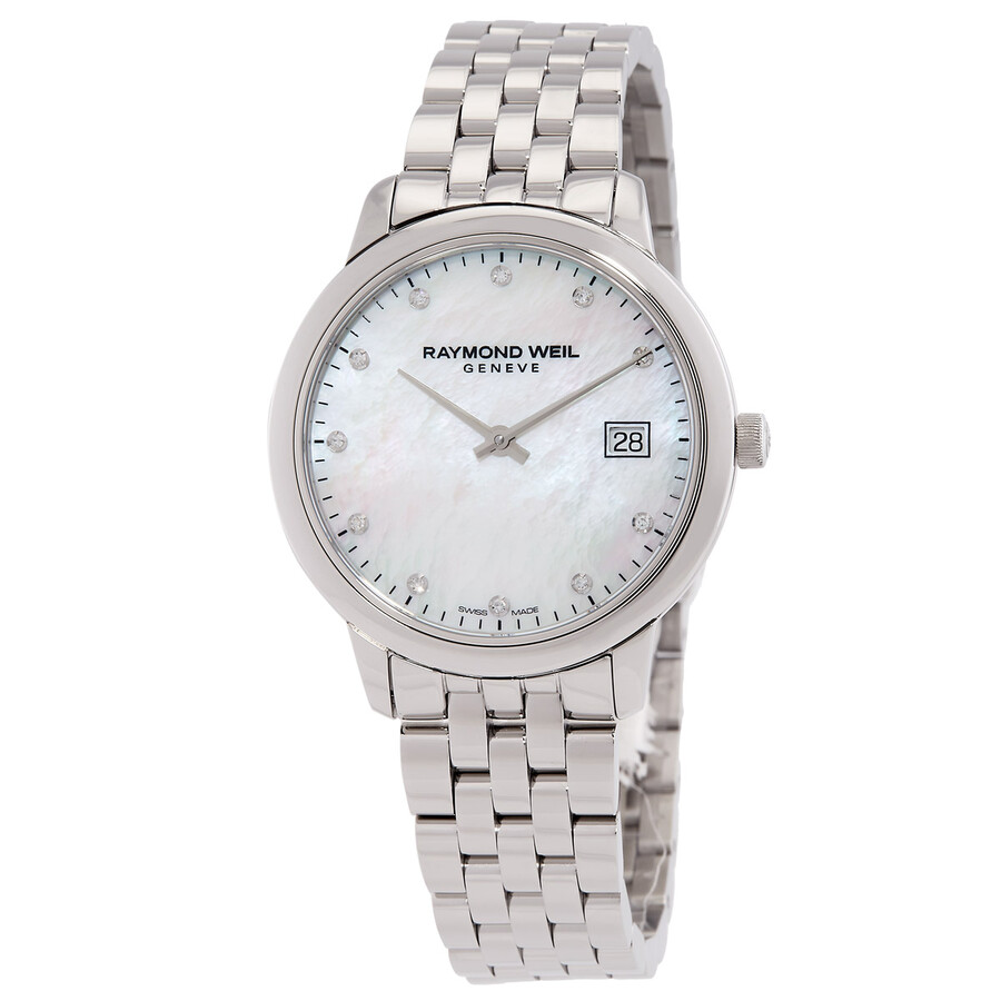 Raymond Weil Toccata Quartz Diamond Ladies Watch 5385-ST-97081 ...