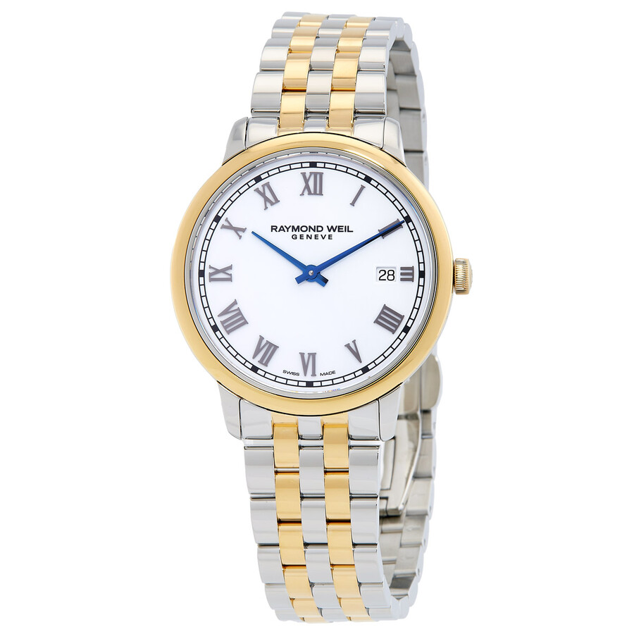 Raymond Weil Toccata Quartz White Dial Men's Watch 5485-STP-00359 ...