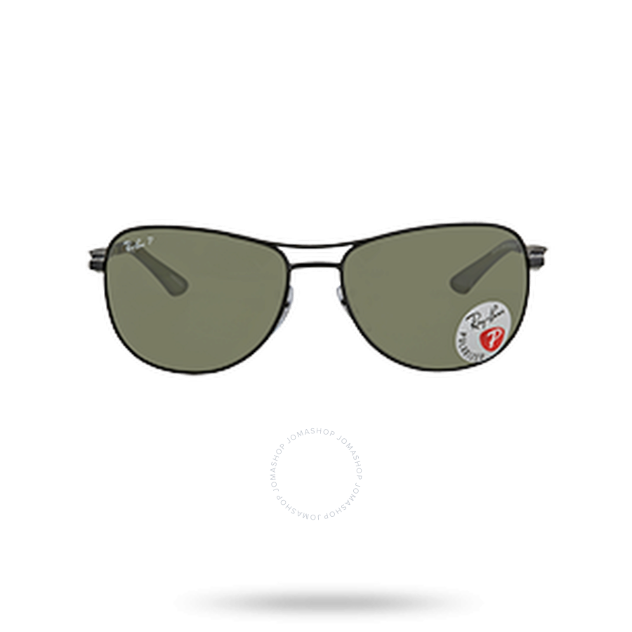 Ray Ban Green Aviator Polarized Sunglasses RB3519 006/9A 59 - Aviator ...