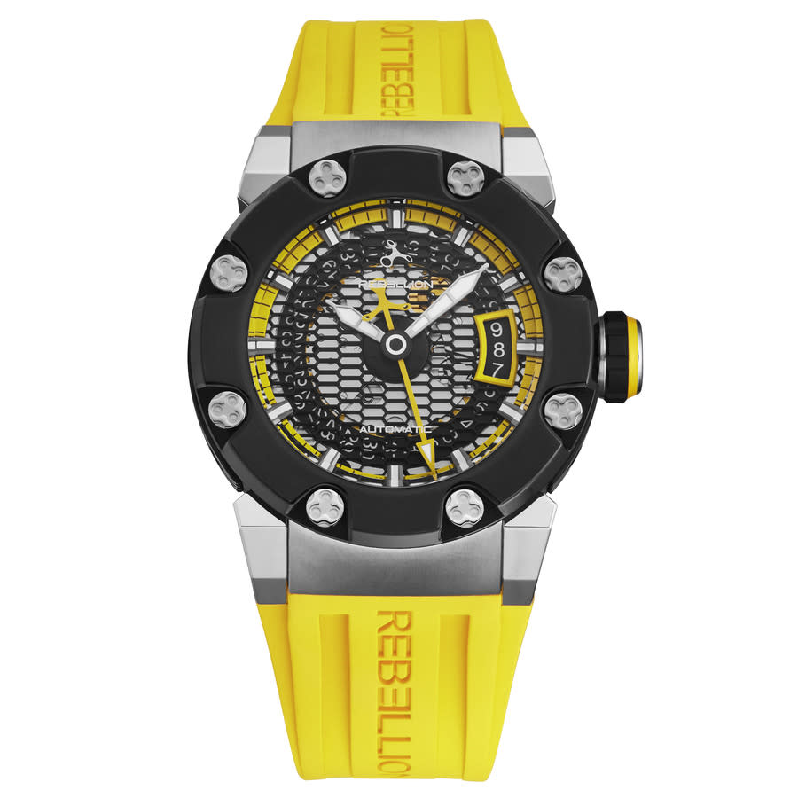 Rebellion Predator S Automatic Black Dial Men's Watch RB.PRS.3H.TITB.YW ...