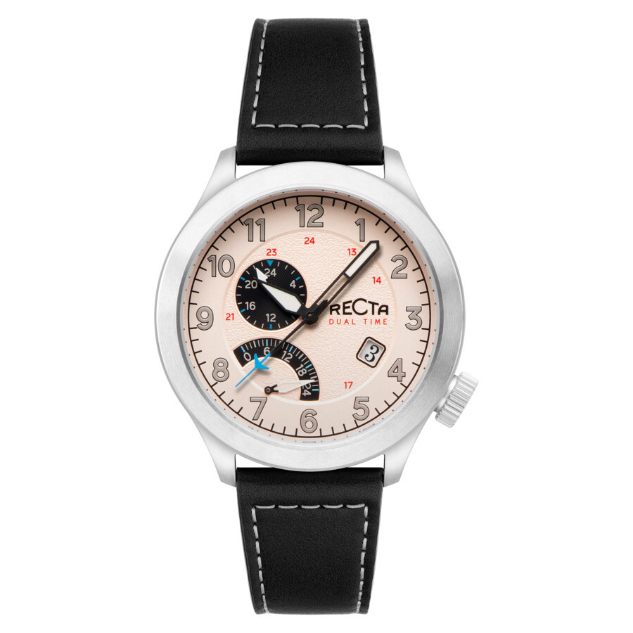 Recta Altitude GMT Quartz Rose Gold Dial Men's Watch RT-3007-06 ...