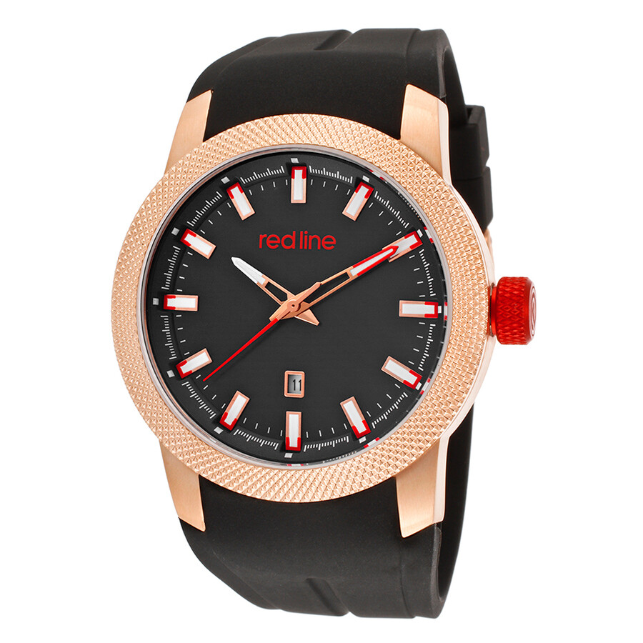 Red Line Gauge Men's Watch RL-10016-RG-01 722630228707 - Watches, Gauge ...