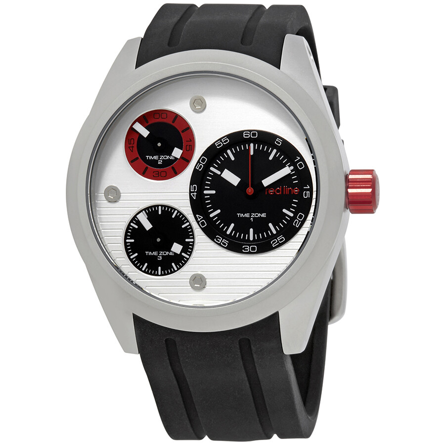 Red Line Jetstream Multiple Time Zone Men's Watch RL-10557-02S-RDA ...