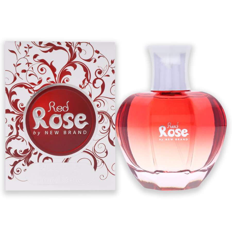 New Brand Red Rose by New Brand for Women - 3.3 oz EDP Spray ...