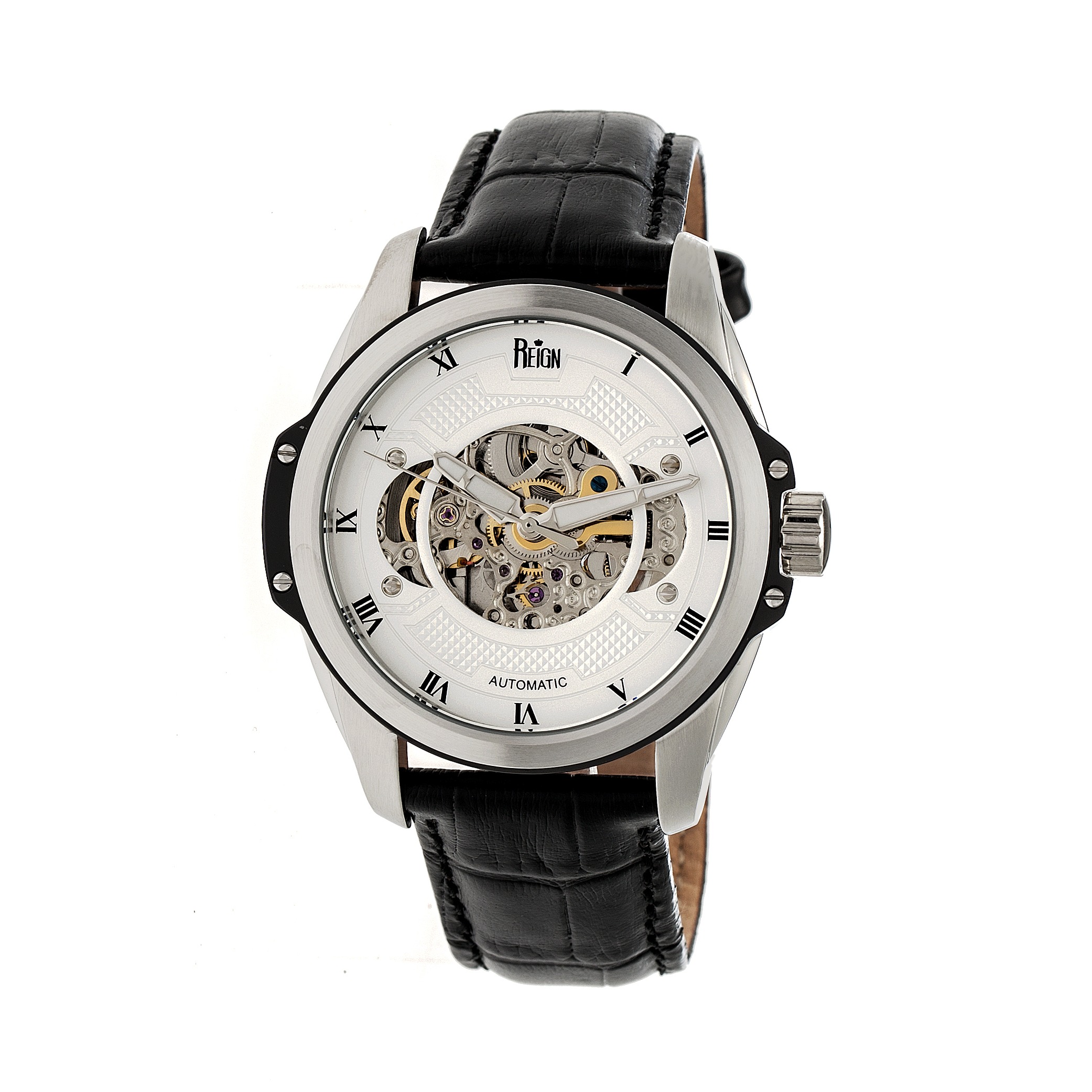 Reign Henley Automatic Silver Dial Men's Watch REIRN4503 847864152311 ...