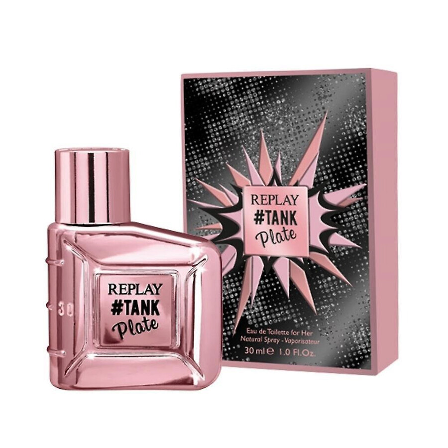 Replay Ladies #Tank Plate EDT Spray 1.0 oz Fragrances 8011889500064 ...