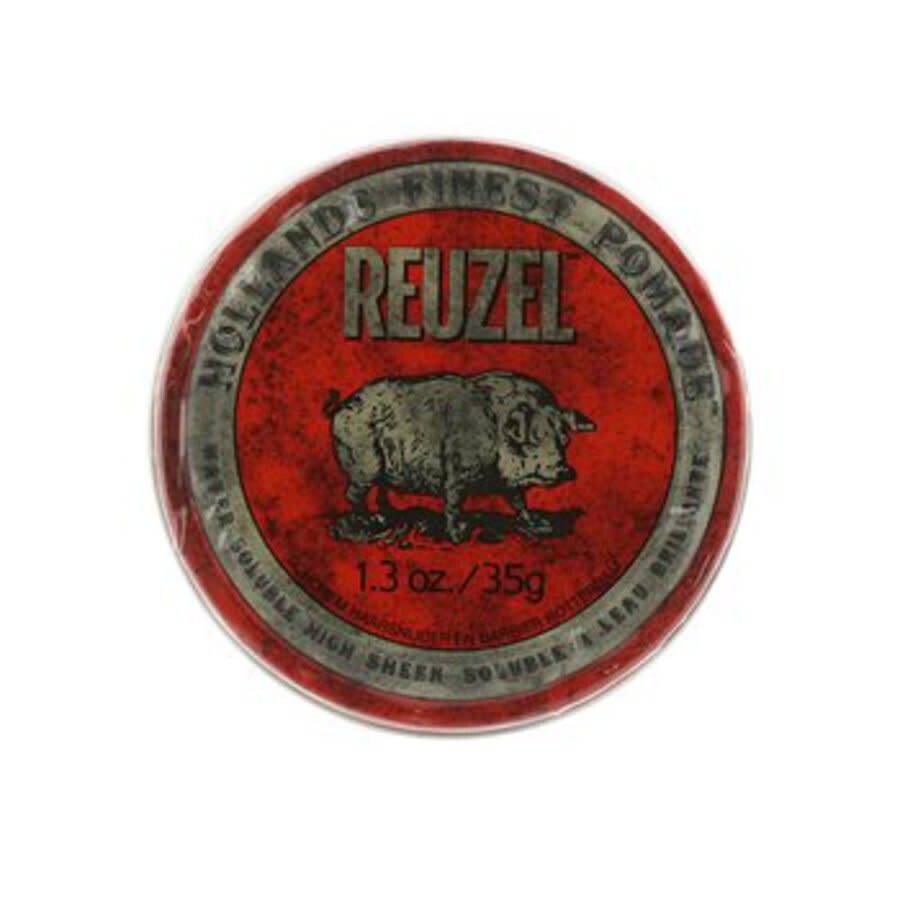 Reuzel Blue Pomade 1.3 oz Strong Hold, Water Soluble Hair Care ...