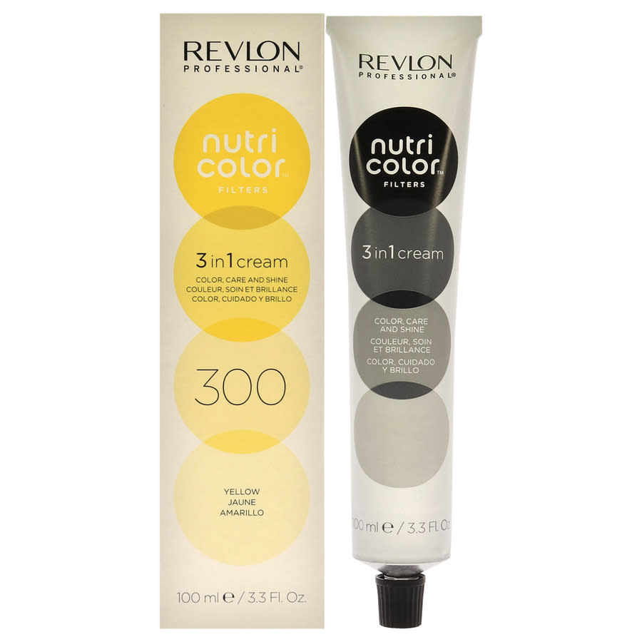 Revlon Unisex Nutri Color Cream 3.4 Oz 300 Yellow Hair Care ...