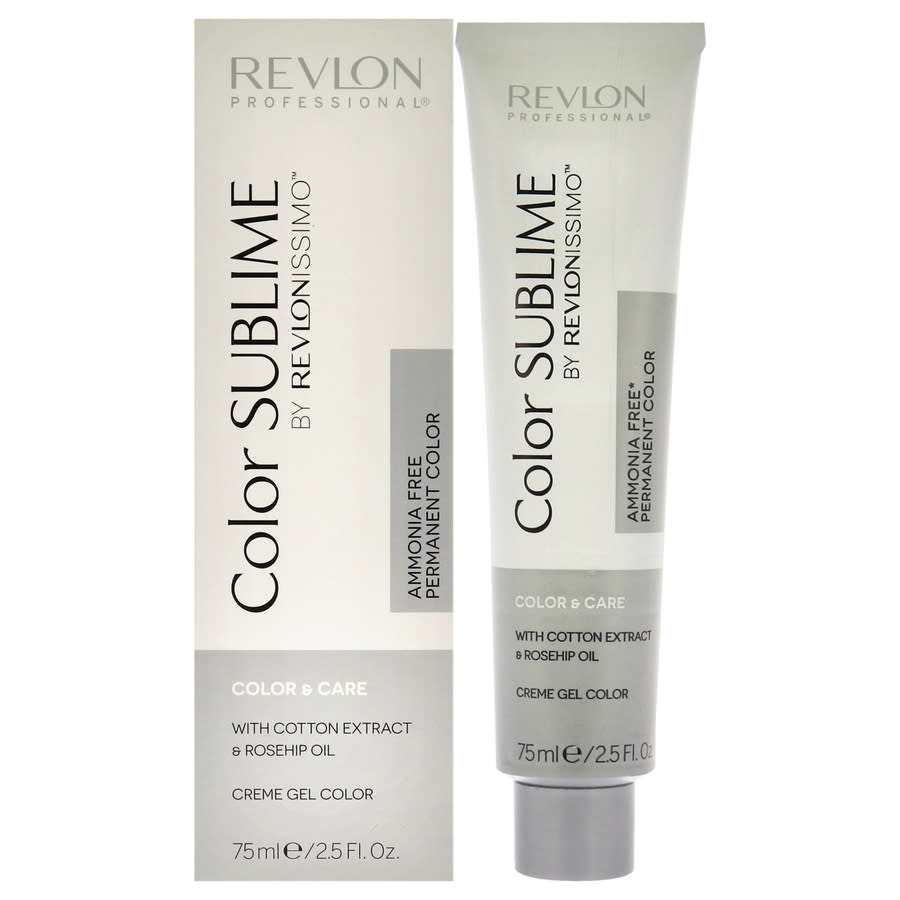 Revlon Unisex Revlonissimo Color Sublime 2.5 Oz 4.41 Medium Copper Ash ...