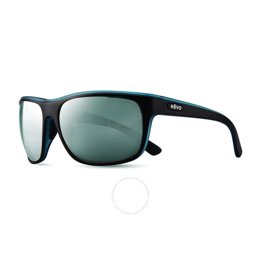 Revo Remus Graphite Polarized Square Unisex Sunglasses RE 1023 15 GY 62 ...