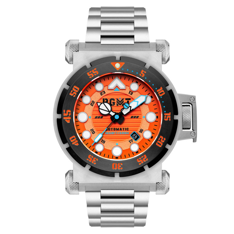 Rgmt Centurion Automatic Orange Dial Men's Watch RG-8072-44 ...