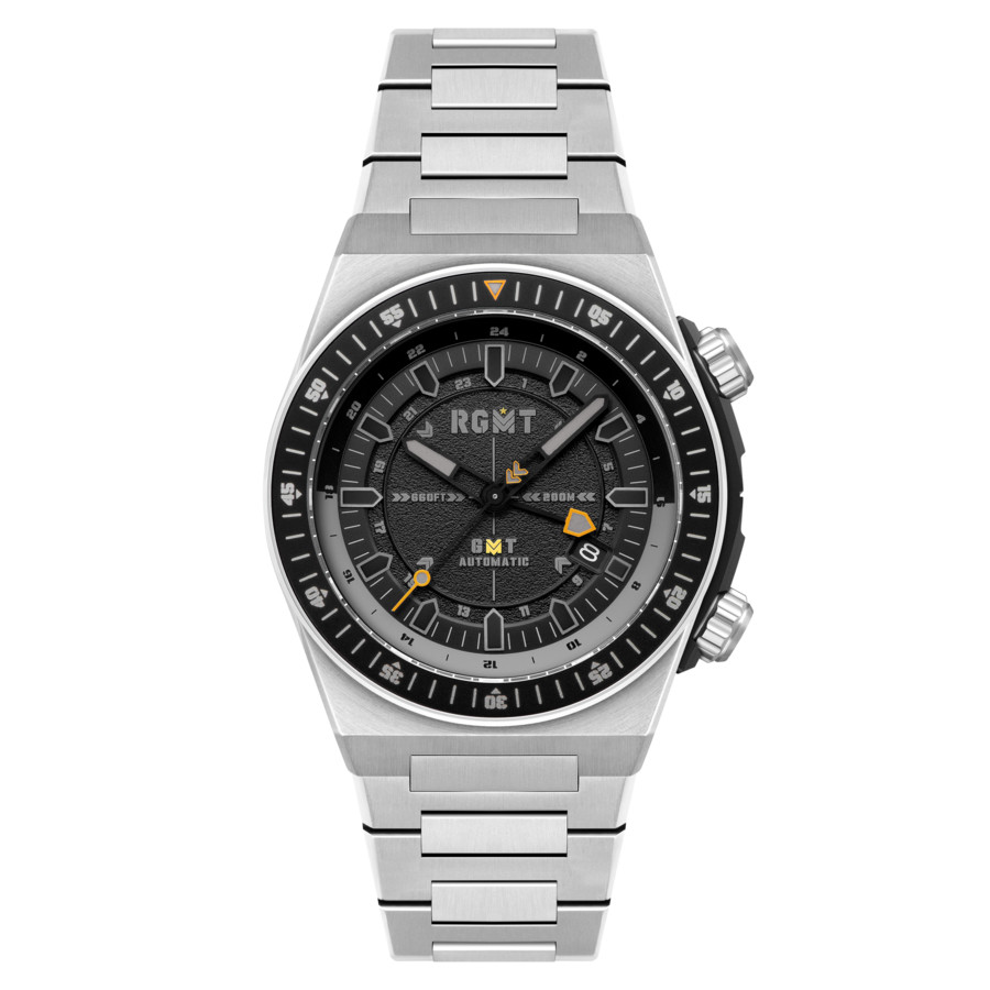 Rgmt Marksman Automatic Black Dial Men's Watch RG-8073-55 194595079913 ...