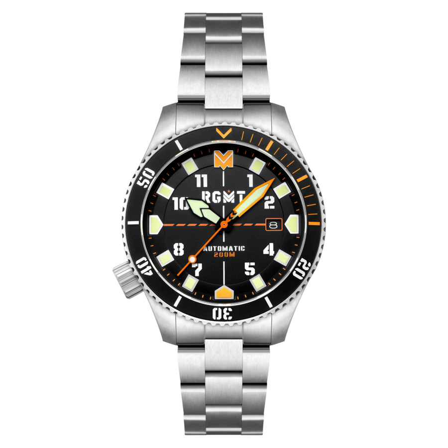 Rgmt Recon Diver Automatic Black Dial Men's Watch RG-8075-11 ...