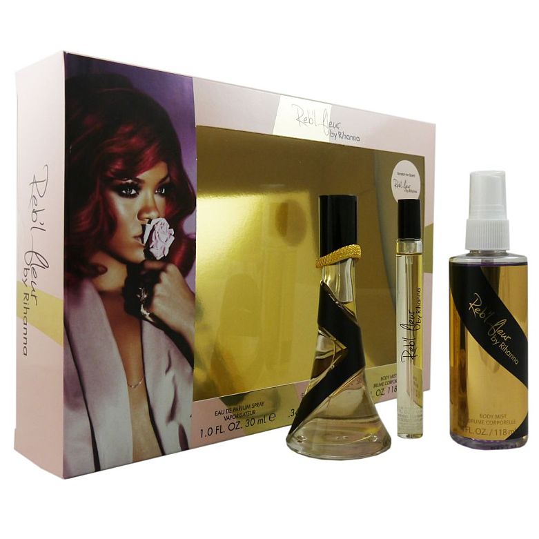 Rihanna Rebl Fleur / Rihanna Set (w) 608940559611 - Fragrances, Reb'L ...
