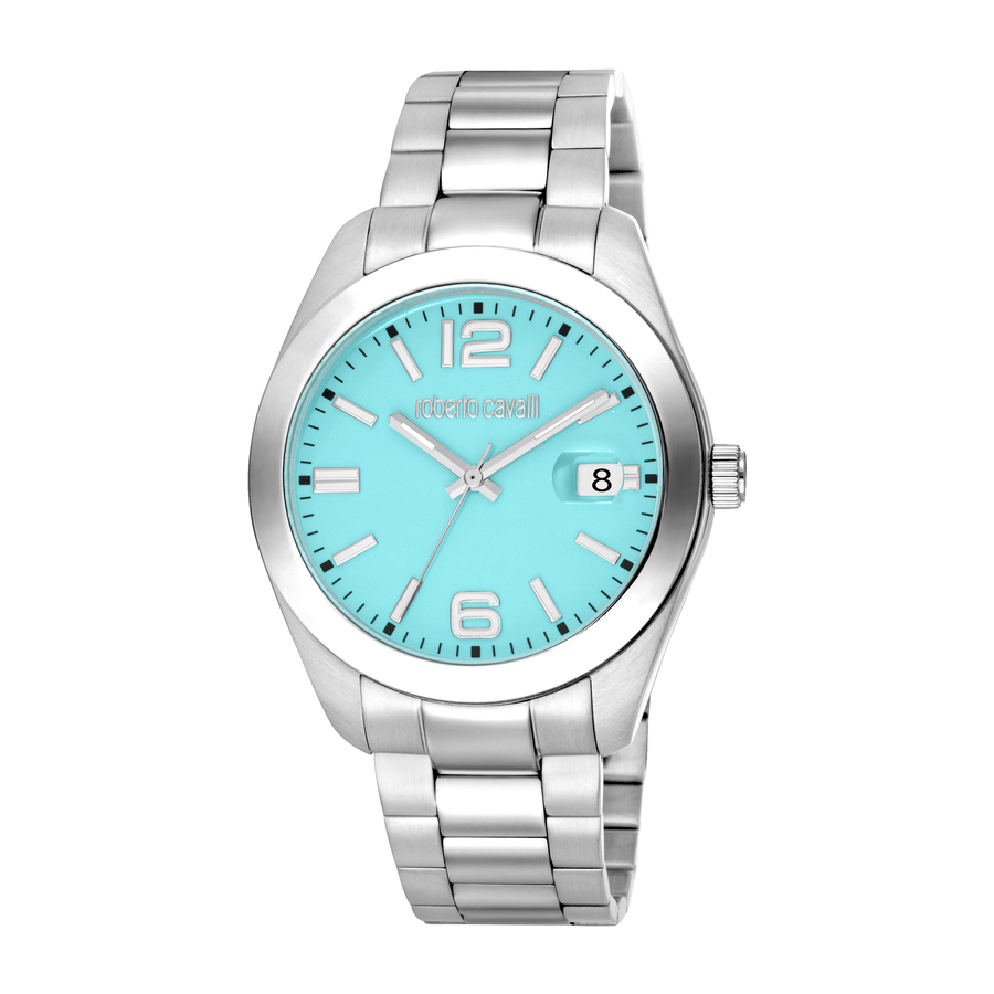 Roberto Cavalli Fashion Watch Quartz Blue Dial Men's Watch RC5G051M0025 ...