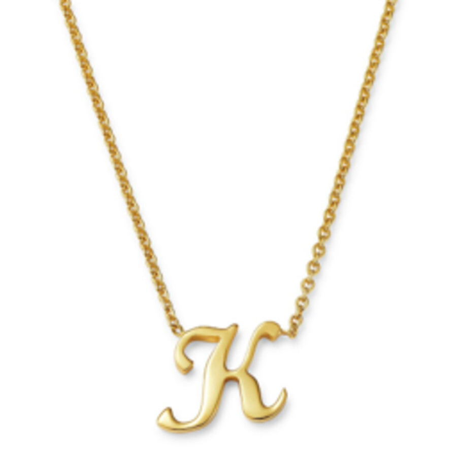 Roberto Coin 18k Small Script Initial ‘k' Pendant On Chain 000021AYCH0K ...