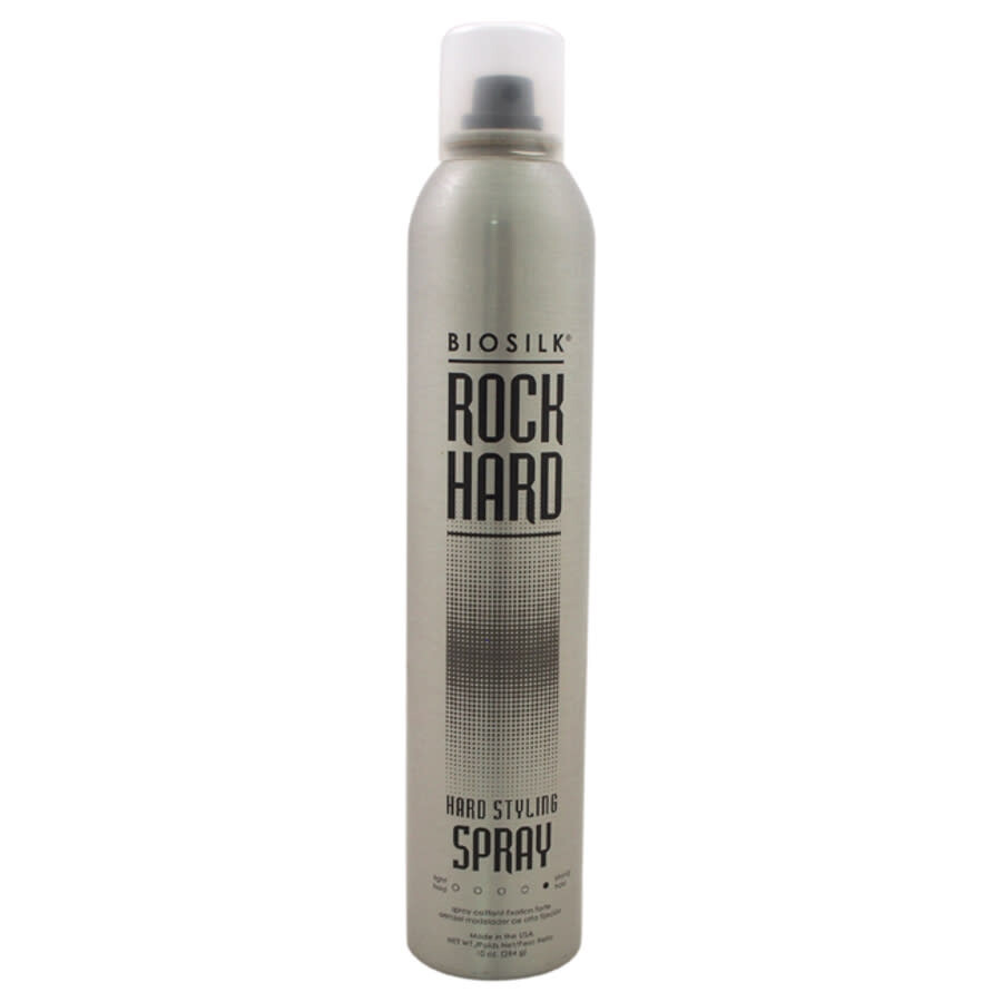 Biosilk Rock Hard Styling Spray by Biosilk for Unisex - 10 oz Hairspray ...